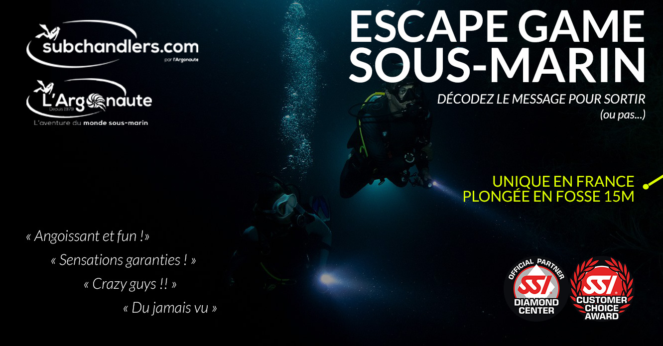 Escape Game Sous-Marin | Toulouse (Mission : les tortues de Marsa Shagra)